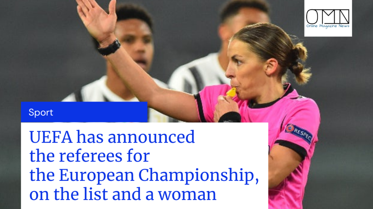 UEFA has announced the referees for the European Championship, on the ...