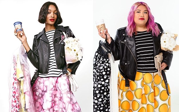 Plus size version of the most popular fashion campaigns