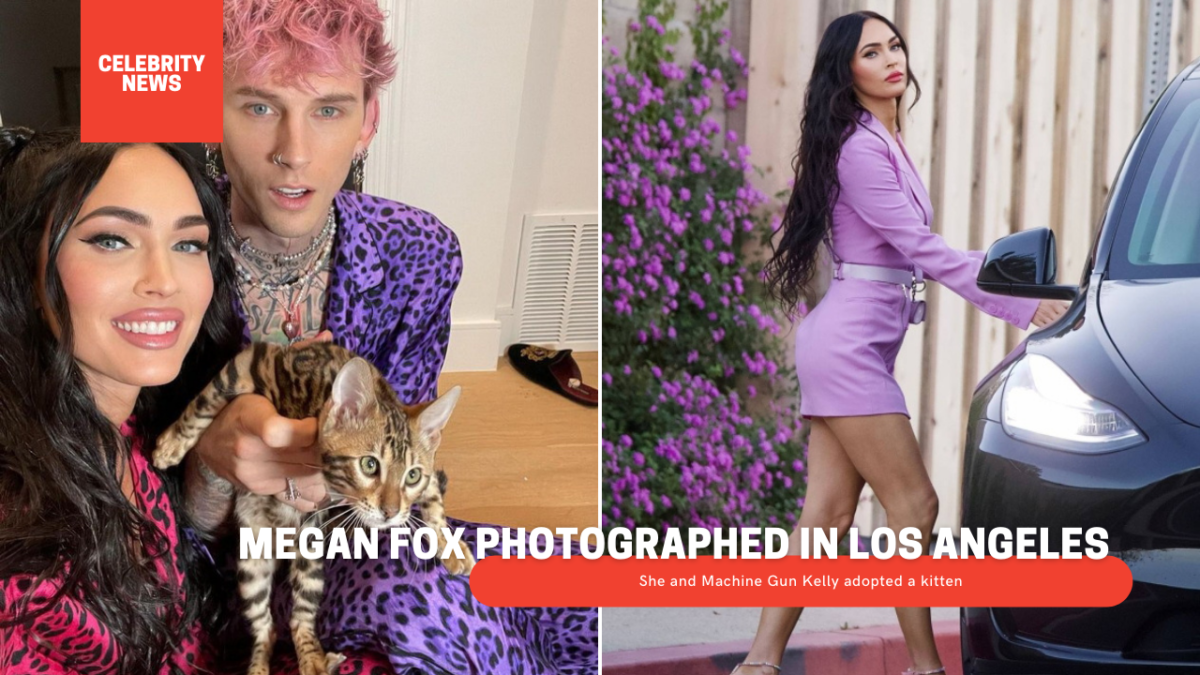 Megan Fox photographed in Los Angeles - She and Machine Gun Kelly ...