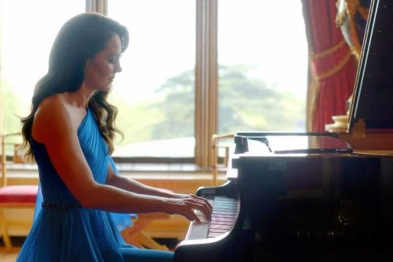 Princess Catherine Played the Piano at the Opening of...
