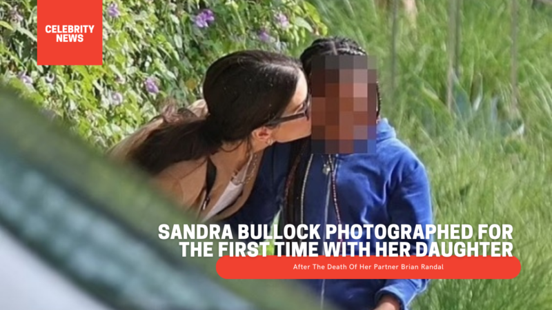 Sandra Bullock Photographed For The First Time With...