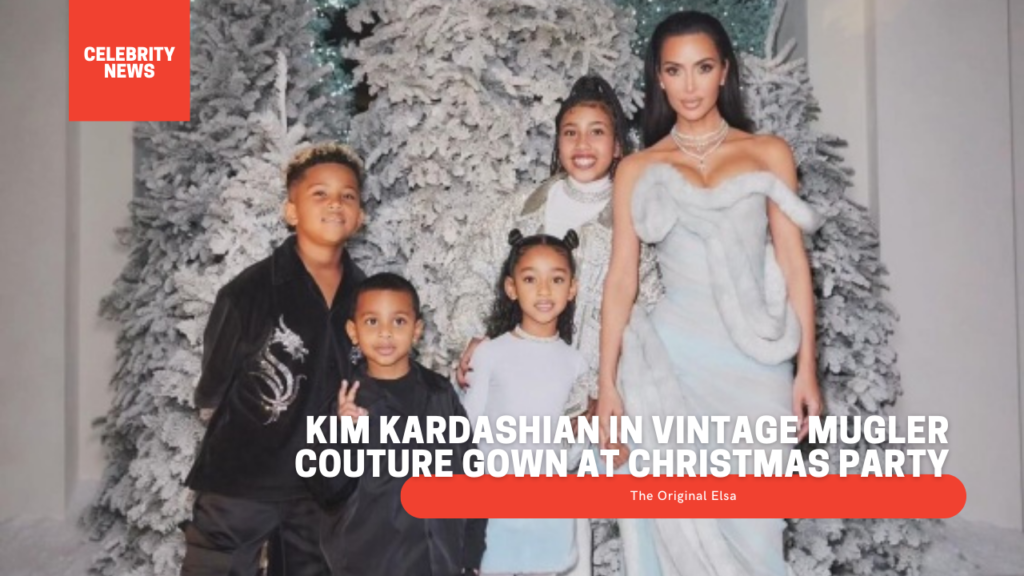 Katy Perry in a velvet vintage dress from 1989 at an event in Los Angeles